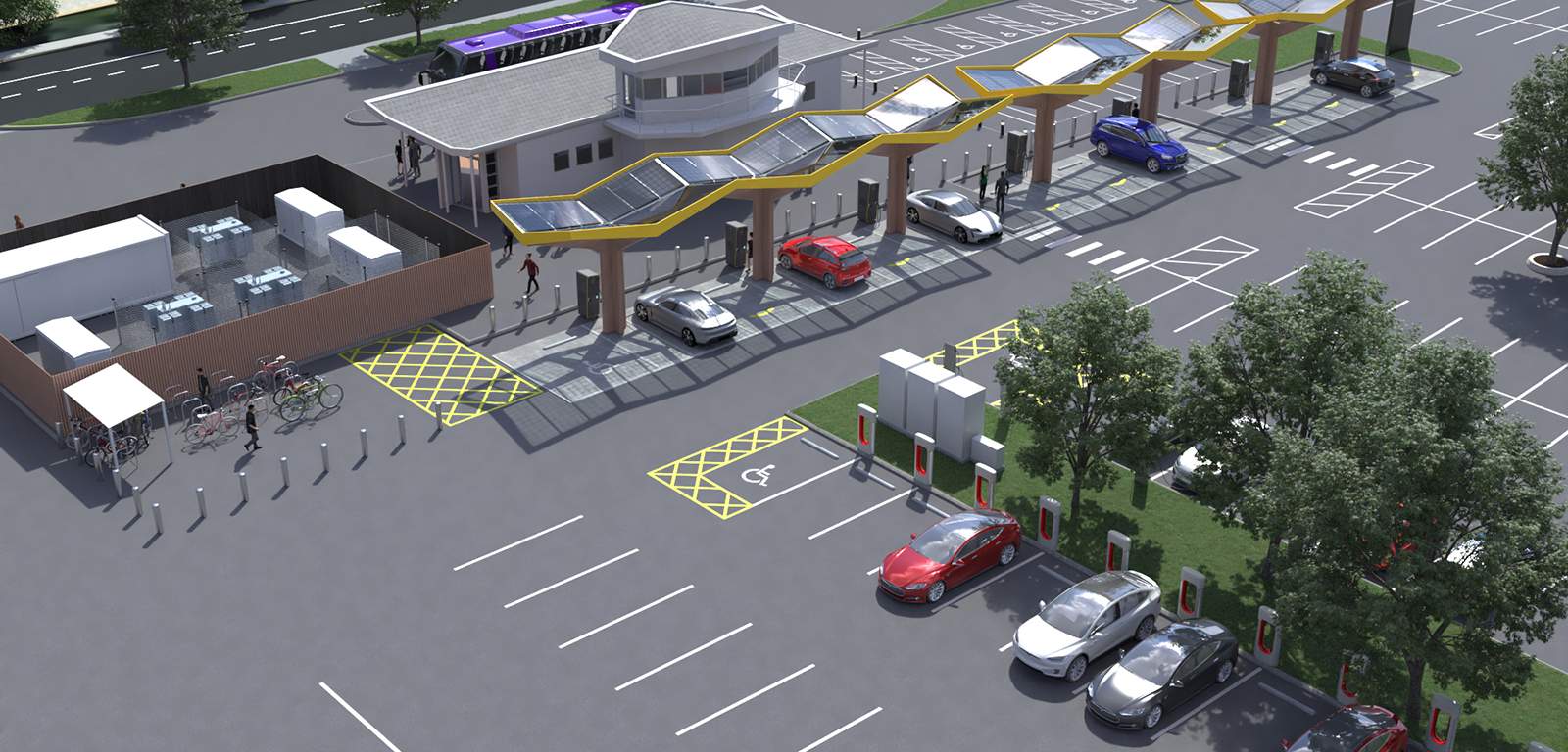 Europe’s most powerful EV charging hub to open in Oxford